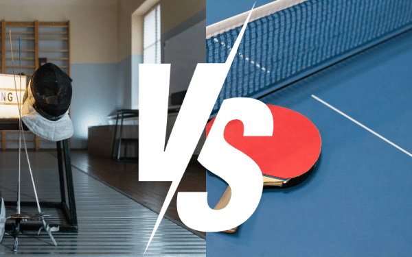Fencing Piste VS Table Tennis Court: Which is Bigger?